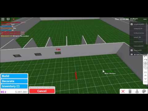 Bloxburg Prison Build 190k (Part 1) - YouTube