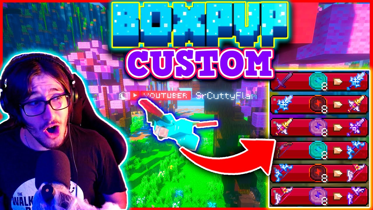 Pruebo el MEJOR SERVIDOR de 💥BOXPVP💥 y es CUSTOM ️ - Minecraft servidor ...