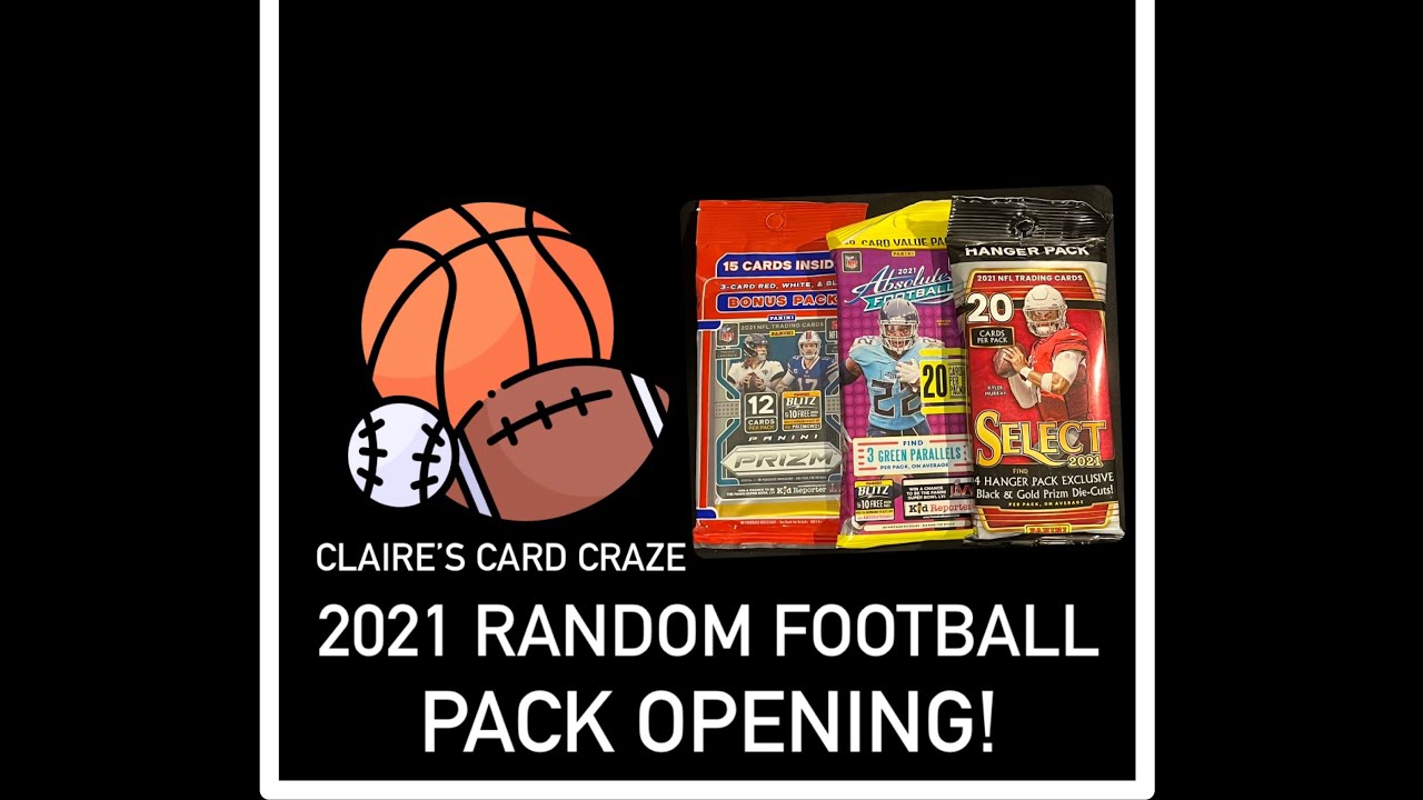 2021 Random Football Pack Opening 🏈 - YouTube