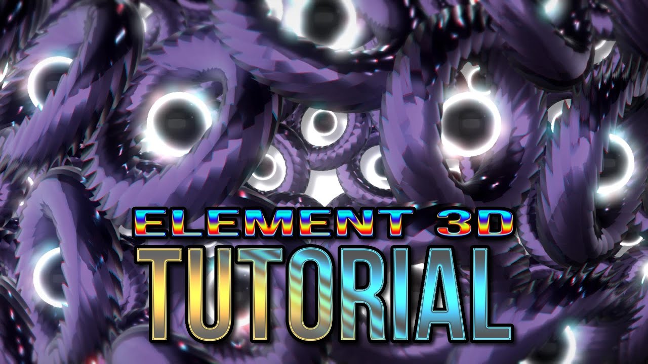 Element 3D | After Effects Tutorial Background #365 - YouTube