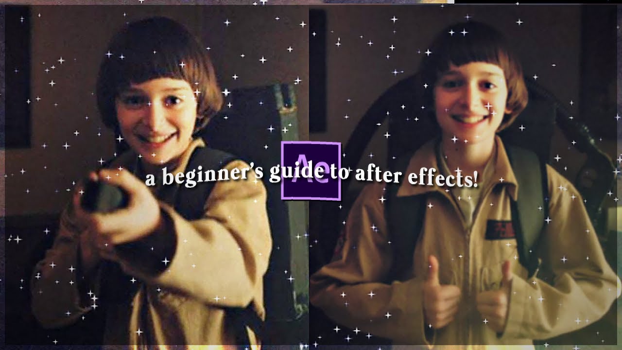 HOW TO ; Make Your FIRST EVER After Effects Edit (The Basics - MAC ...