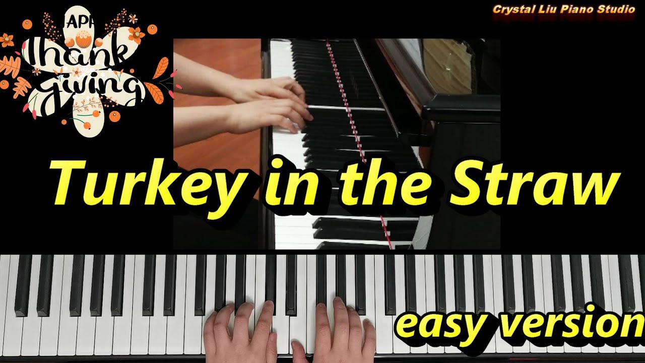 Turkey in the Straw, Thanksgiving Collection Easy Version - YouTube