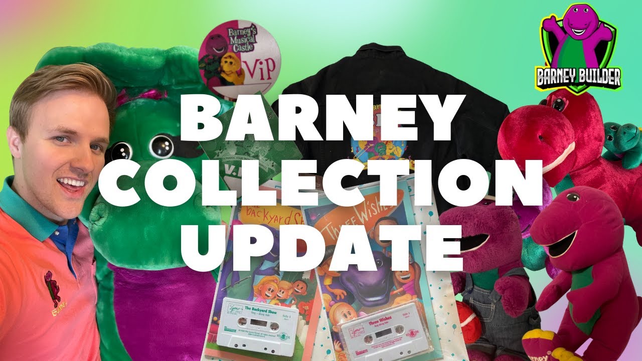 Giant Baby Bop, Barney Crew Jacket, Rare Barney Merch & More I Barney ...
