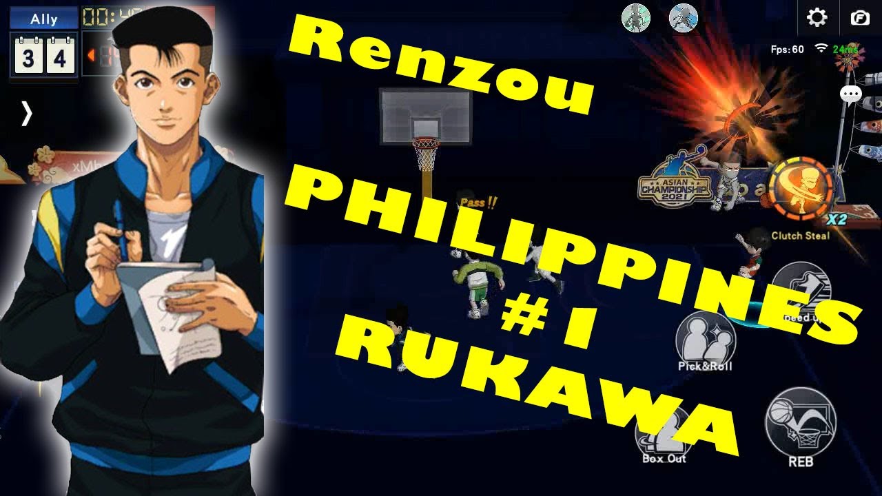 SLAM DUNK MOBILE - PHILIPPINES #1 ADVANCE RUKAWA GAMEPLAY ( SEASON14 ...