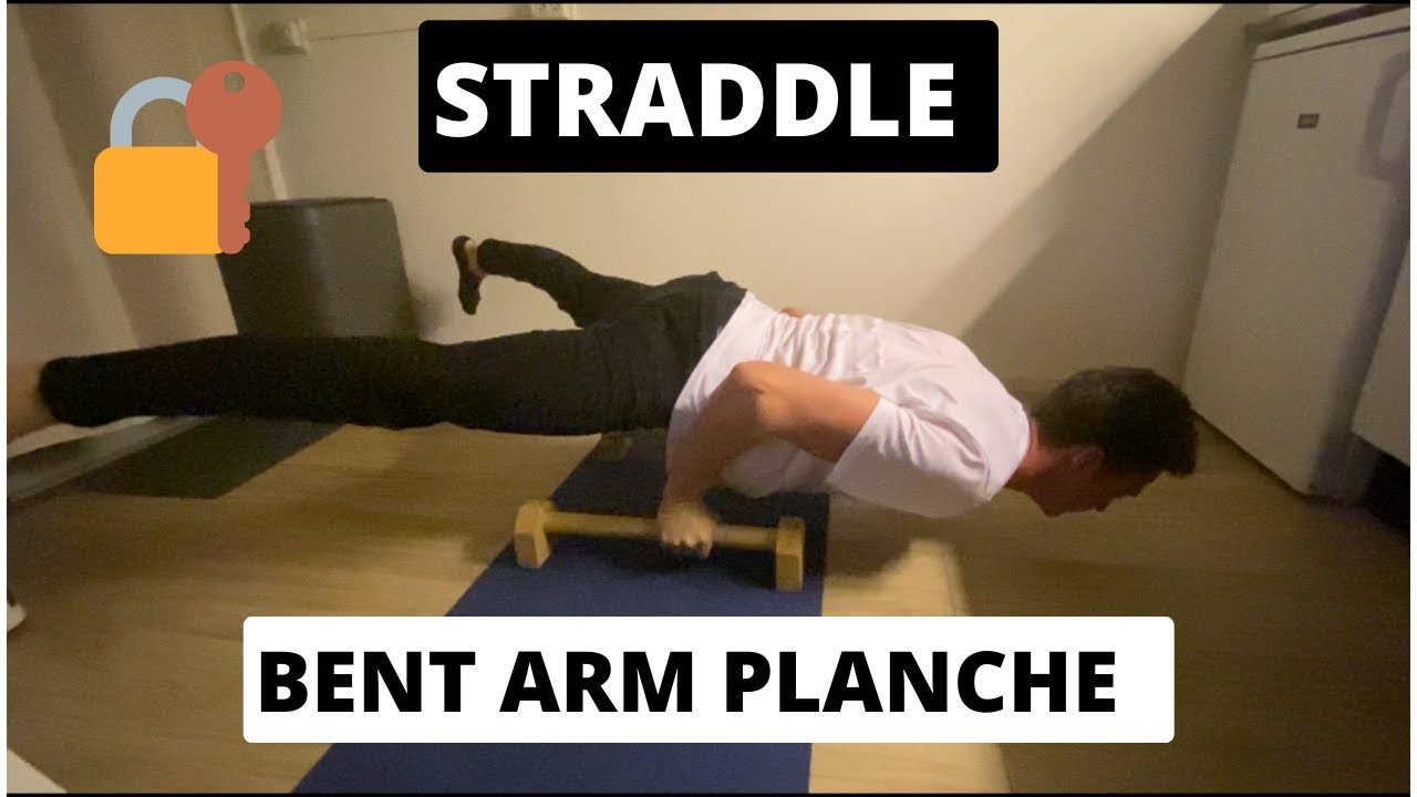 Learn the Straddle Bent Arm Planche NOW! (90 Degree Hold) - YouTube