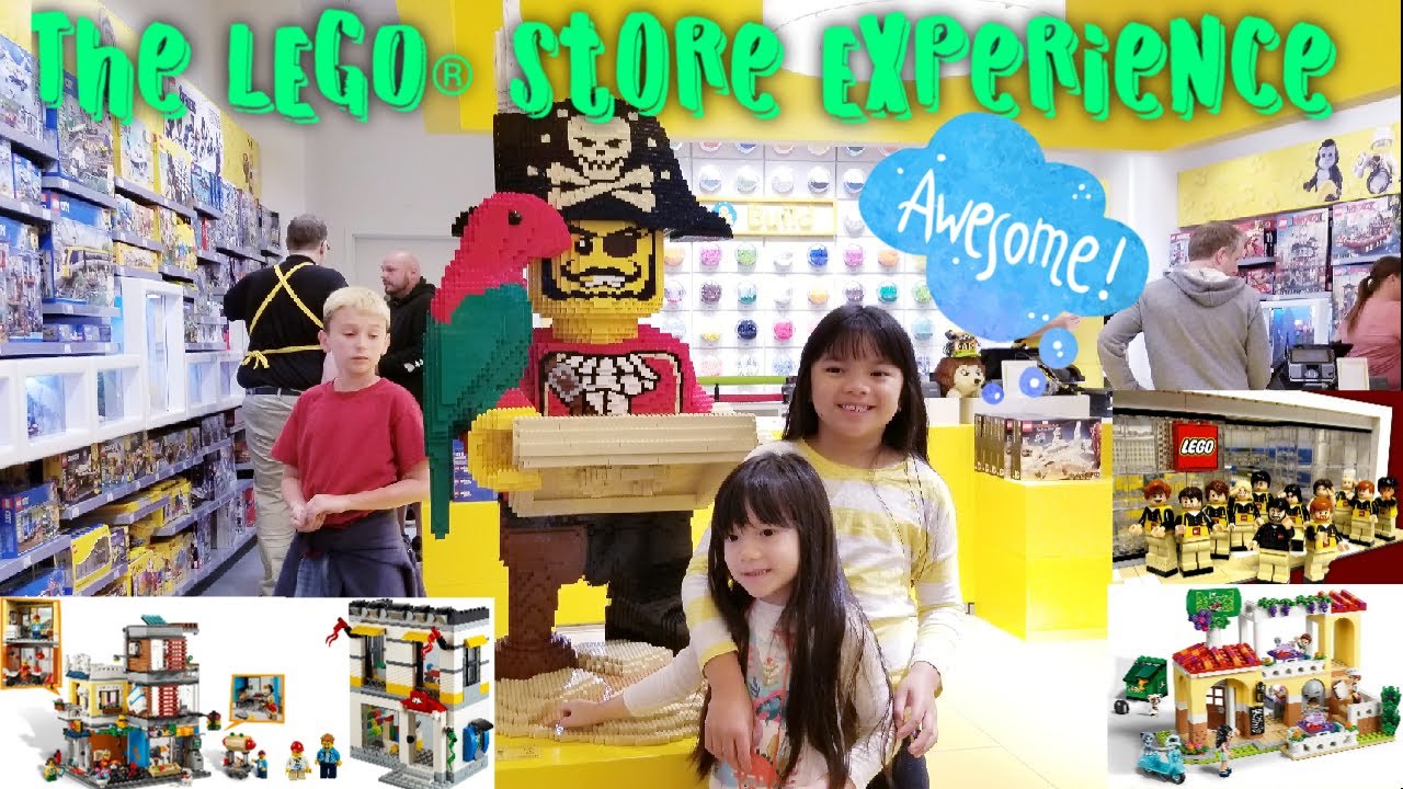 The LEGO Store Experience - YouTube