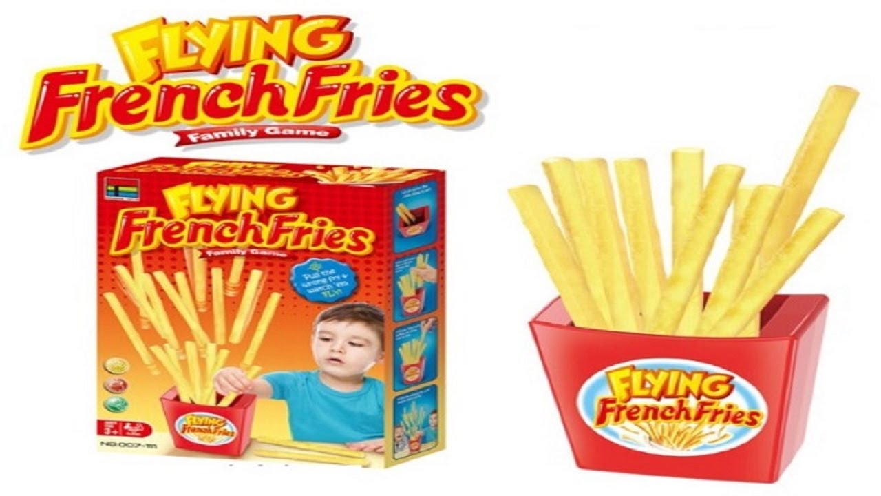 Flying French Fries - Family Game #theodorascorner - YouTube
