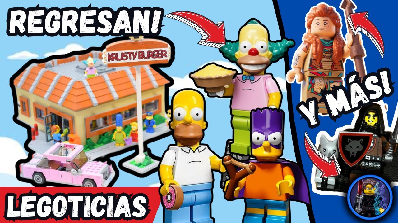 Los Simpson REGRESAN a LEGO / Legoticias / Minifigs - YouTube
