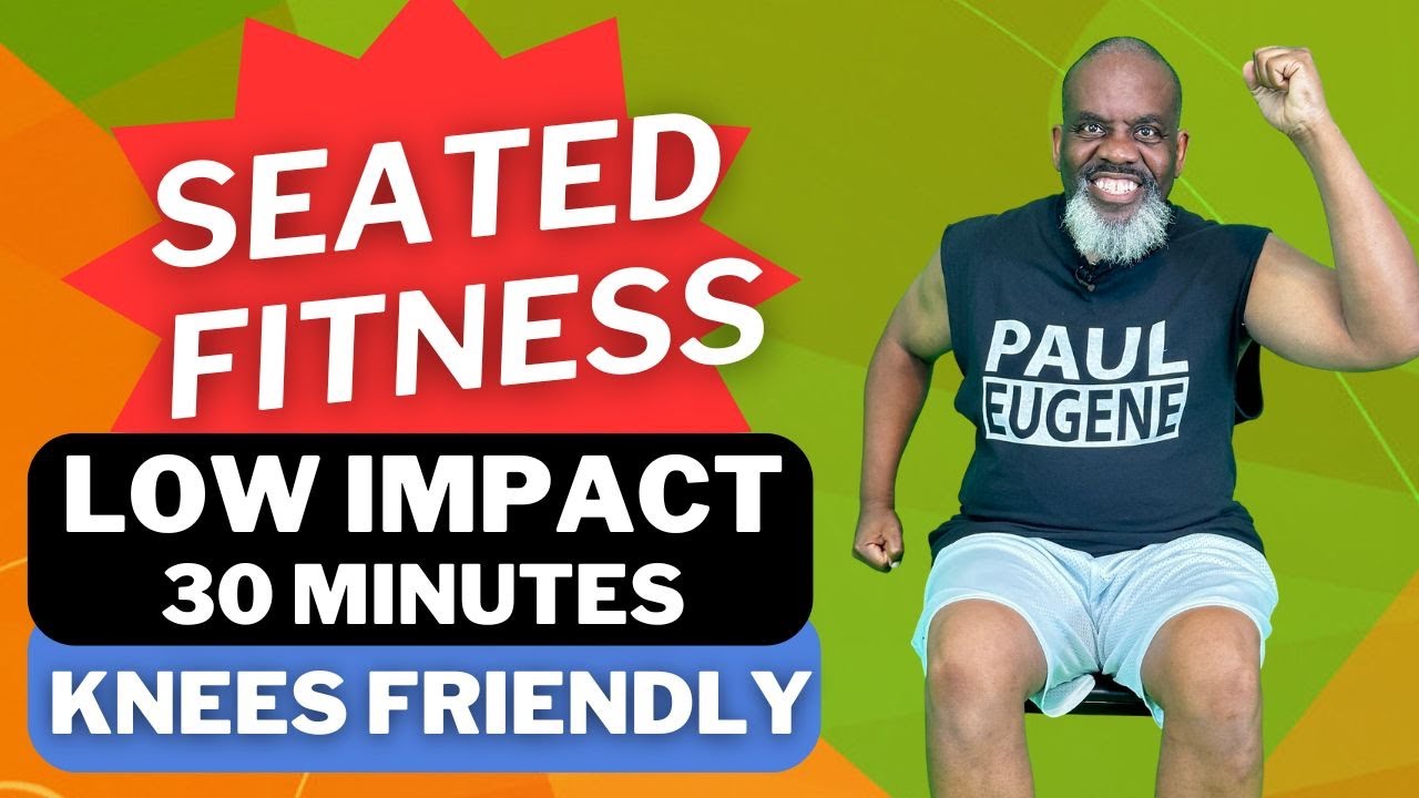 Fun Seated Fitness Exercise Chair Workout 4 All - YouTube