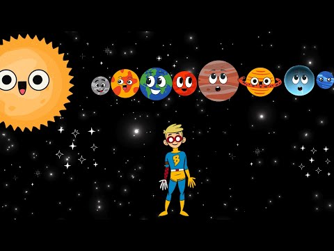 Gezegenler Şarkısı! 🎵 Eğlenceli Çocuk Şarkısı ile Güneş Sistemini Keşfedelim🌌✨ Neşeli Uzay Şarkısı 🎵
