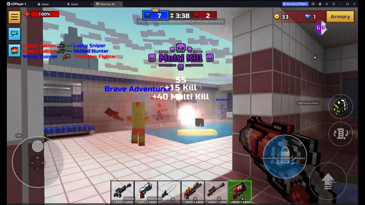 PG3D Unlimited Ammo, Health, Crit Script 24.5.2 - YouTube