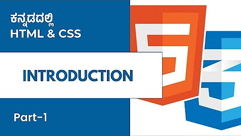 HTML & CSS Full Course in Kannada - YouTube