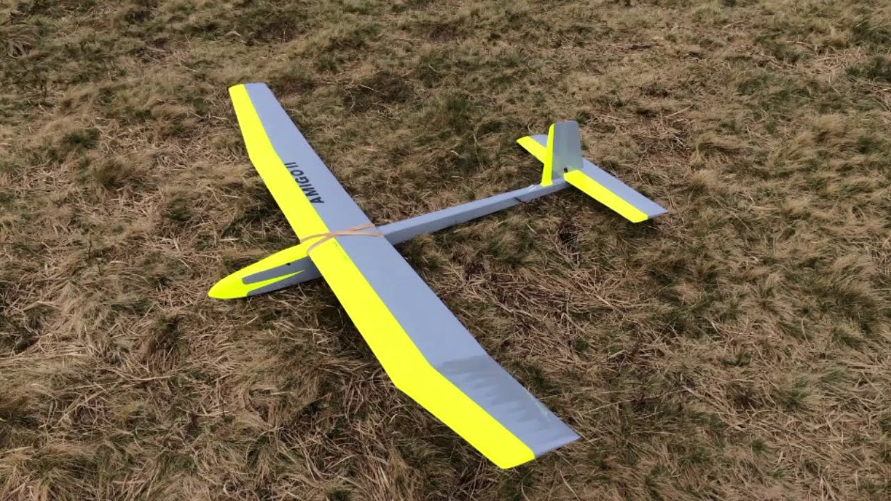 planeur rc "vintage" AMIGO II de Graupner - YouTube