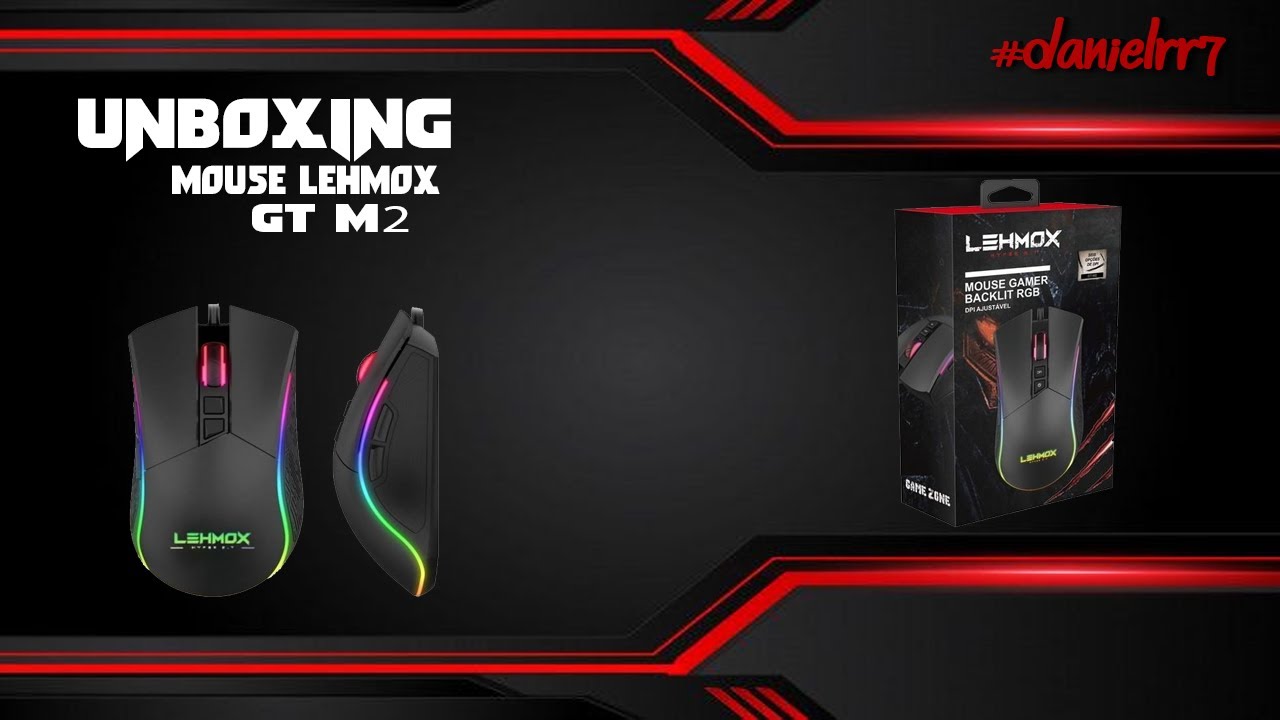 UNBOXING + REVIEW MOUSE GT - M2 - LEHMOX (DANIEL RR7) - YouTube