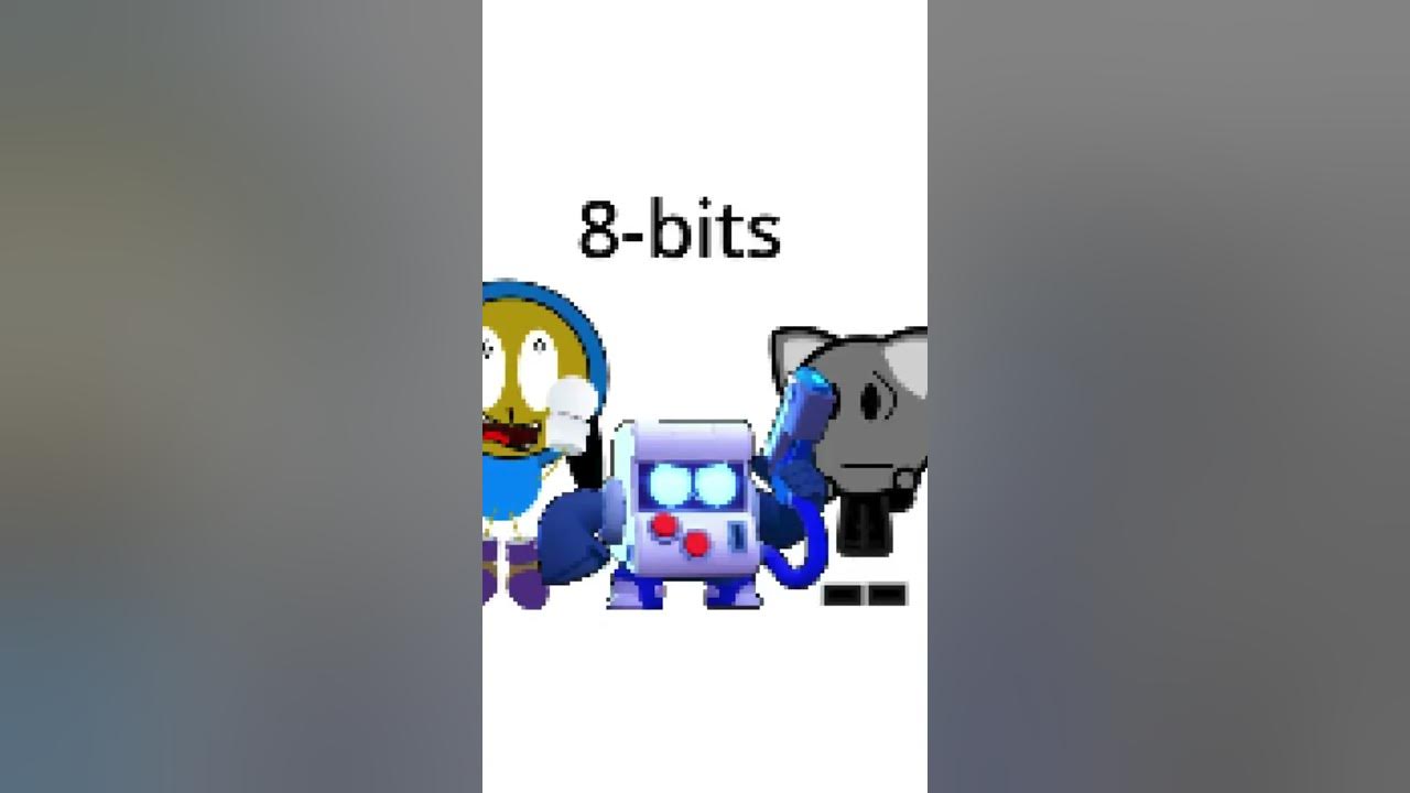 64 bits 32 bits, 16 bits, 8 bits, 4 bits, 2 bits, 1 bit, half bit, quarter bit (ft. 8-bit) # ...