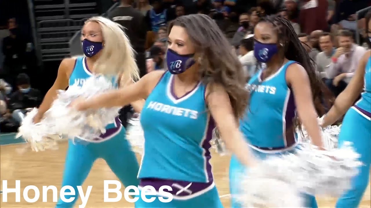 Honey Bees (Charlotte Hornets Dancers) - NBA Dancers - 2/17/2022 dance ...