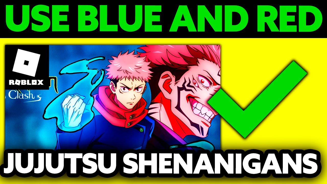 How To Use Blue And Red in Jujutsu Shenanigans (2025) - YouTube