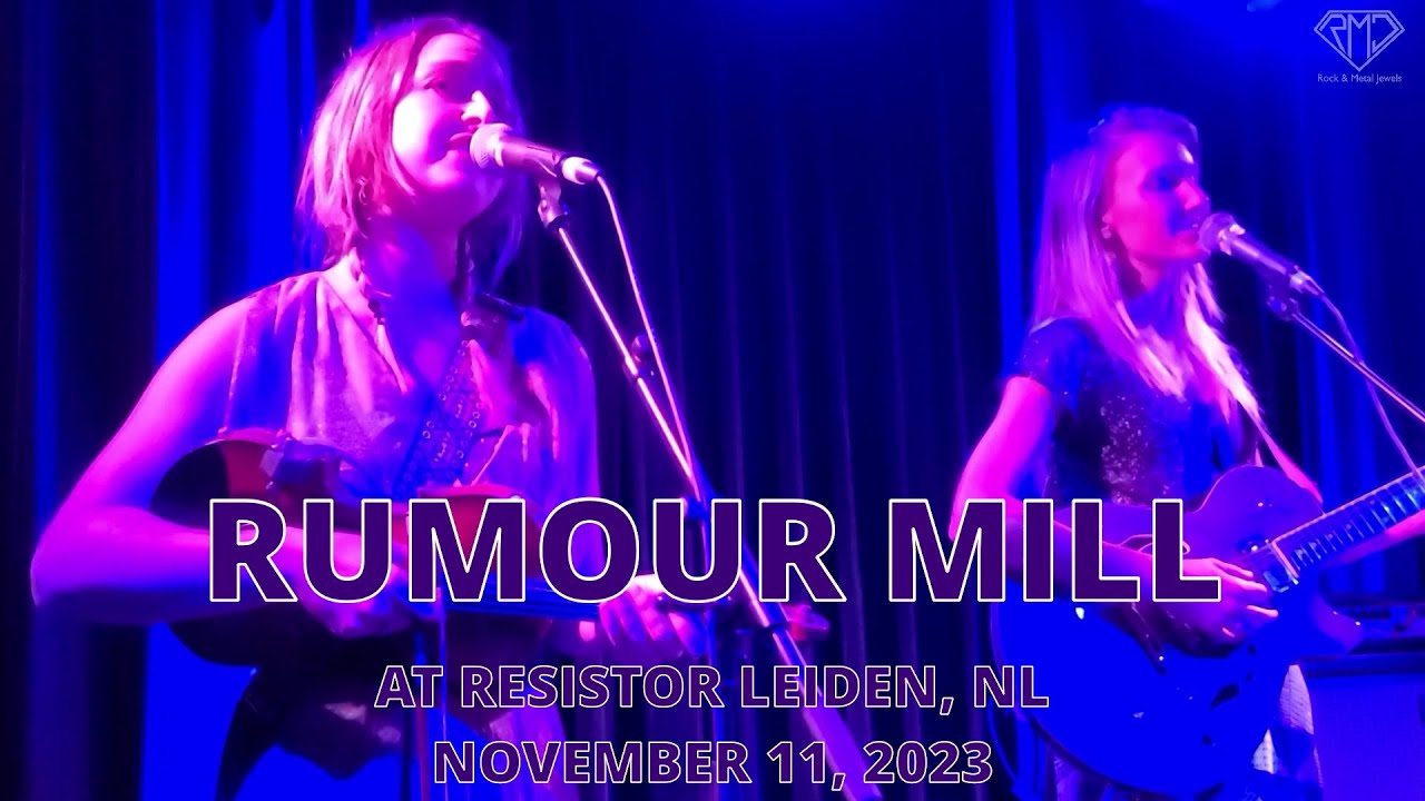 Rumour Mill live at Resistor in Leiden, NL, on November 11, 2023. - YouTube