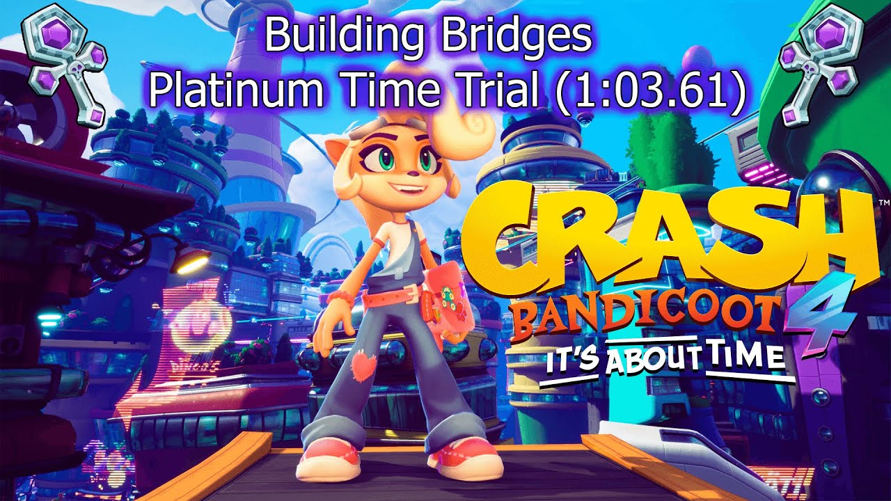 Crash Bandicoot 4 - Platinum Time Trial Relic: Building Bridges (1:03 ...