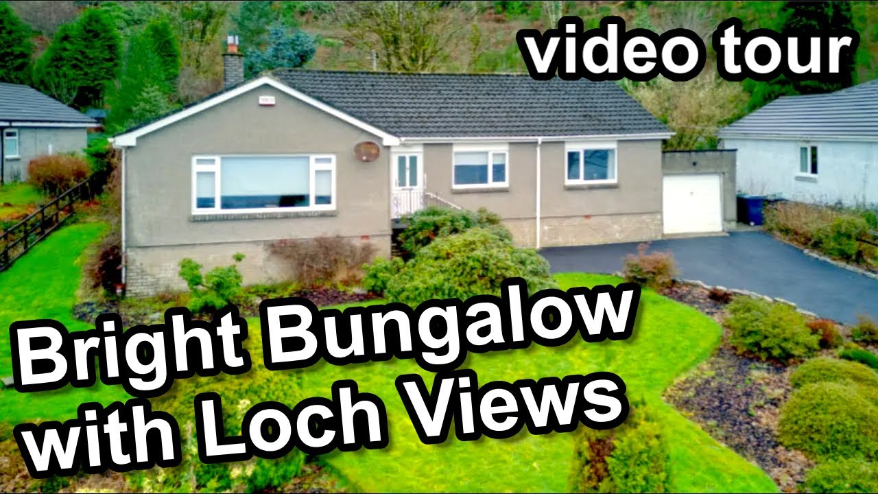 Video Tour of Bungalow for Sale in Minard, Argyll, Scotland - YouTube