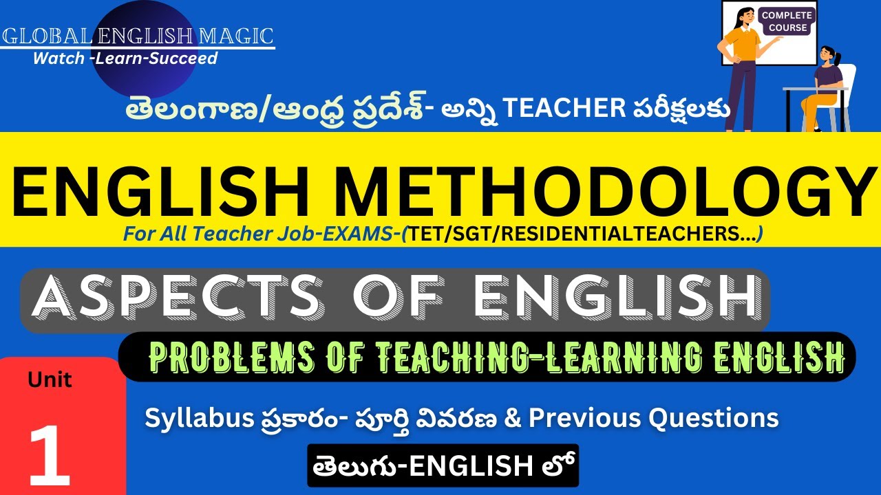 1 2 Problems of Teaching and Learning English - YouTube