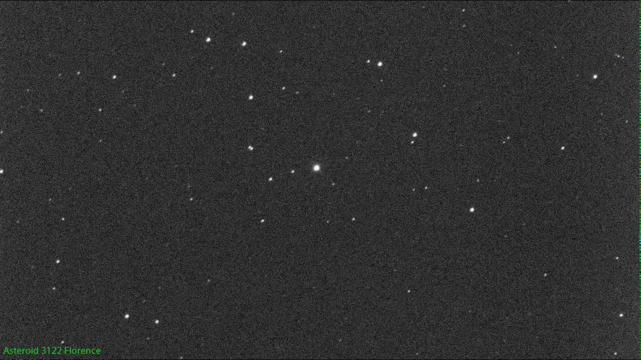 Asteroid 3122 Florence 400x5s 2x2 - YouTube