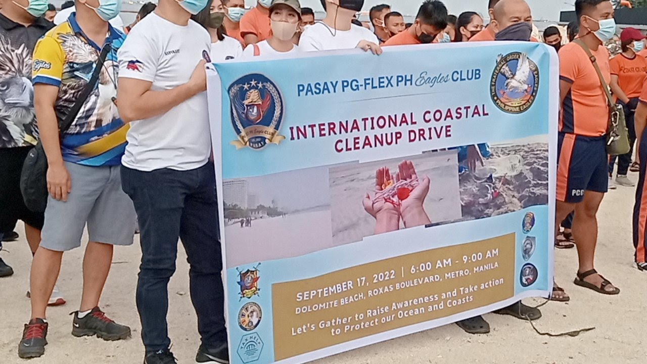 LIVE: International Coastal Clean Up Drive! - YouTube