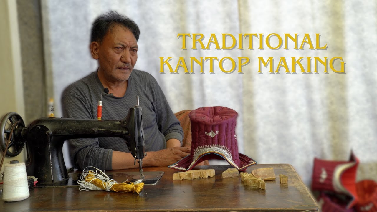 Traditional Kantop Making in Taru | Traditional dress - YouTube