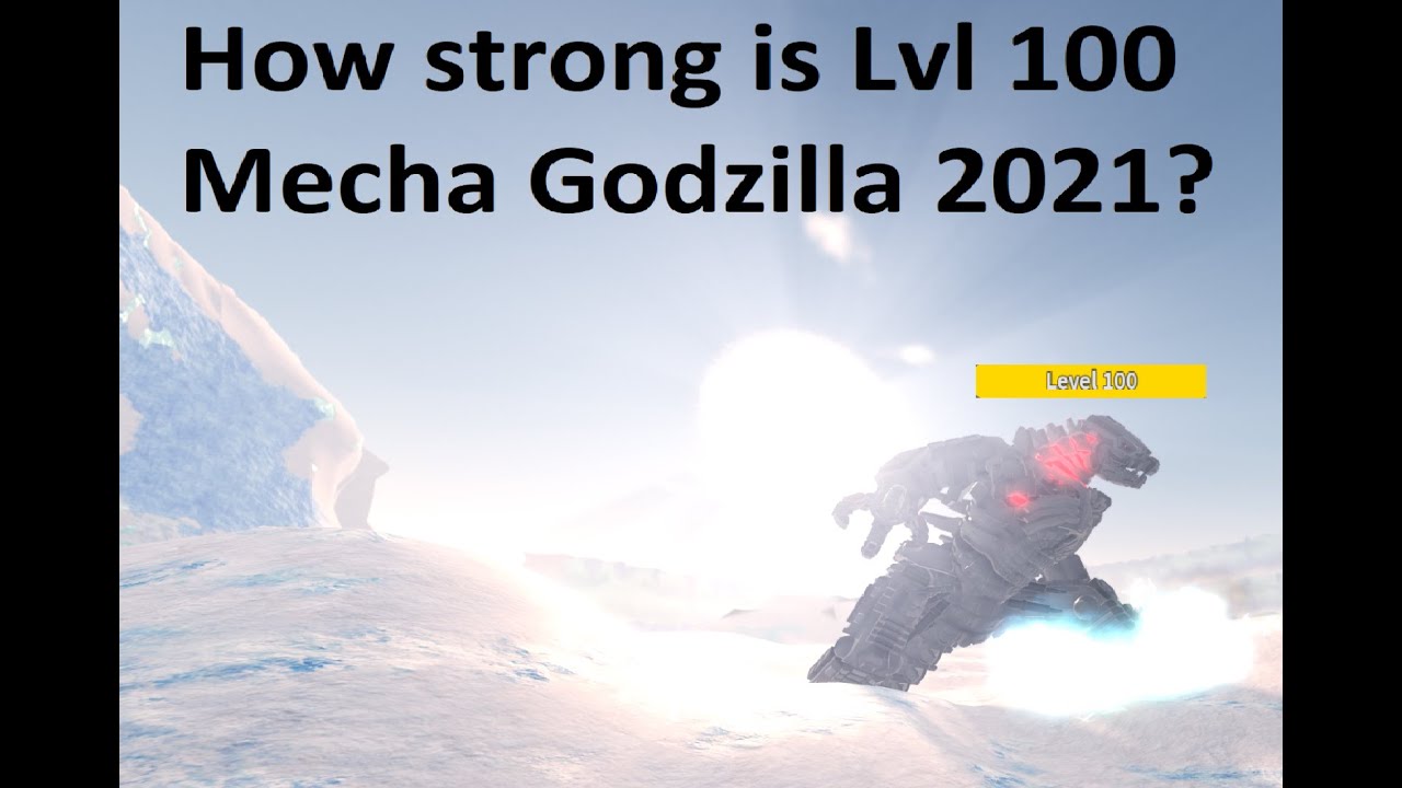 How strong is Max Mecha Godzilla 2021 - YouTube