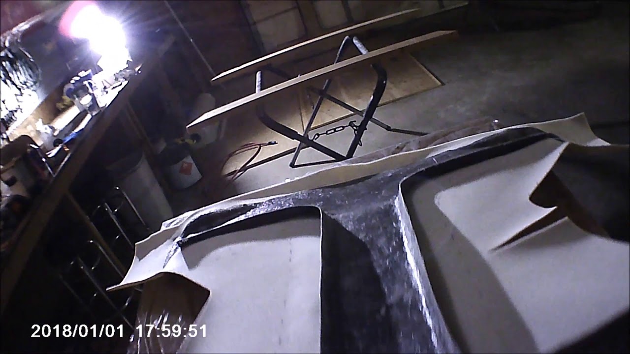 How to install headliner material on your firebird T-top - YouTube