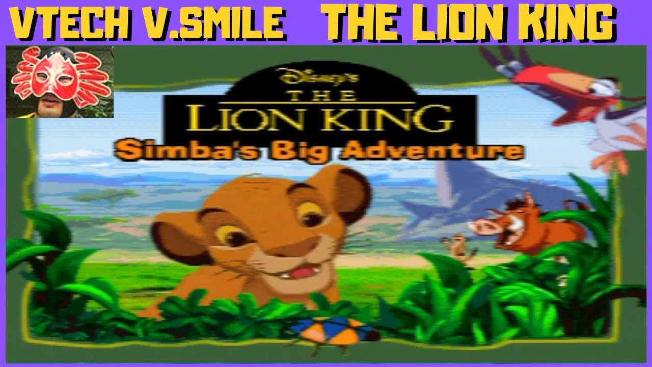 The Lion King: Simba's Big Adventure (VTech V.Smile) Learning Adventure ...