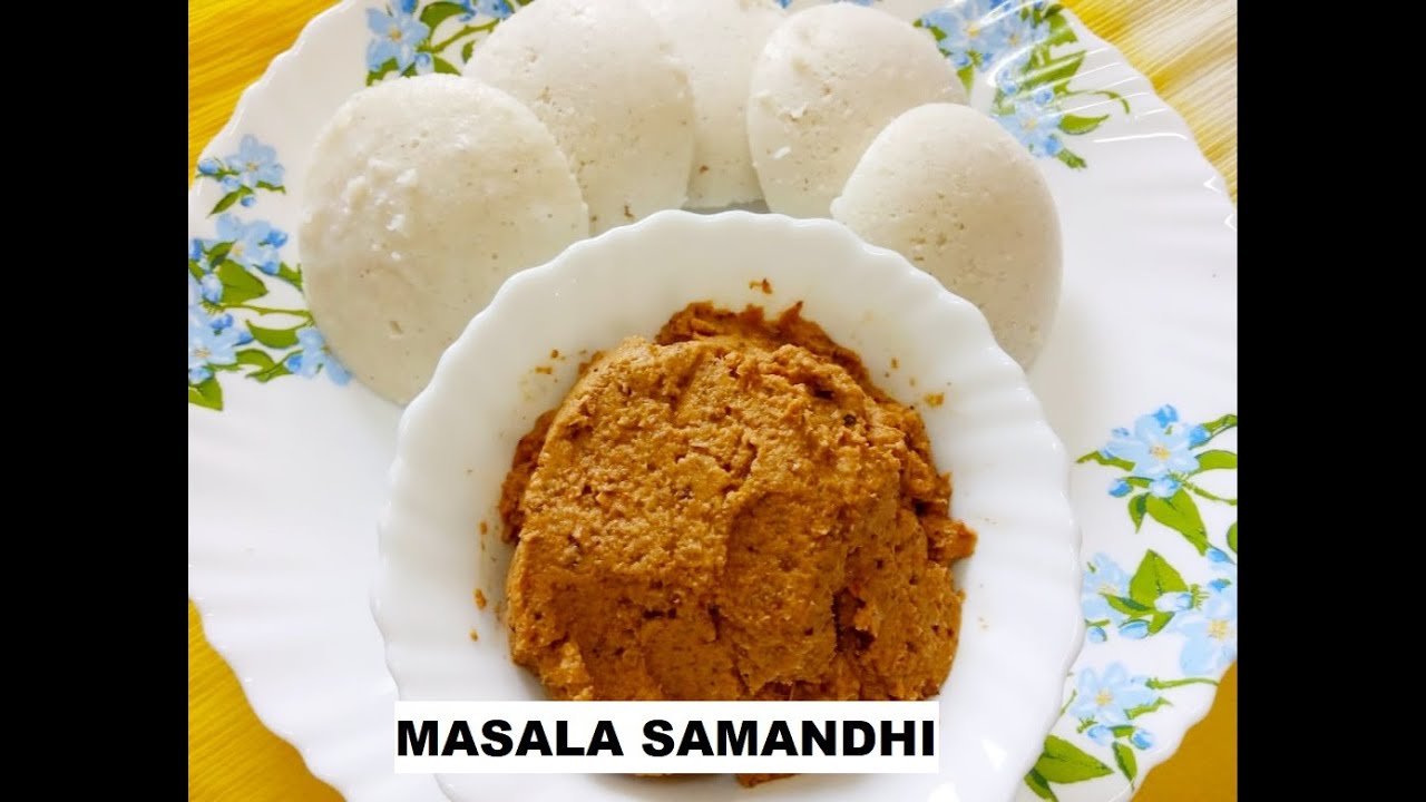 Masala Samandhi 😊 (220) Coriander chutney.. yummy combination for idli ...