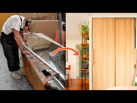 The Easiest Way to Upgrade Closet Doors on a Budget!