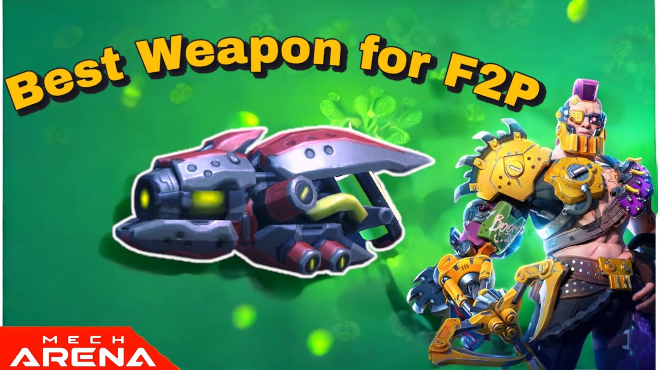 New weapon unlocked | Pod gun is best for F2P | Mech Arena - YouTube