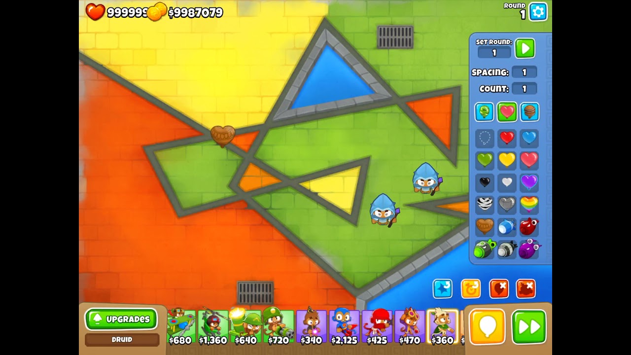 The power of one regrow ceramic bloon - YouTube