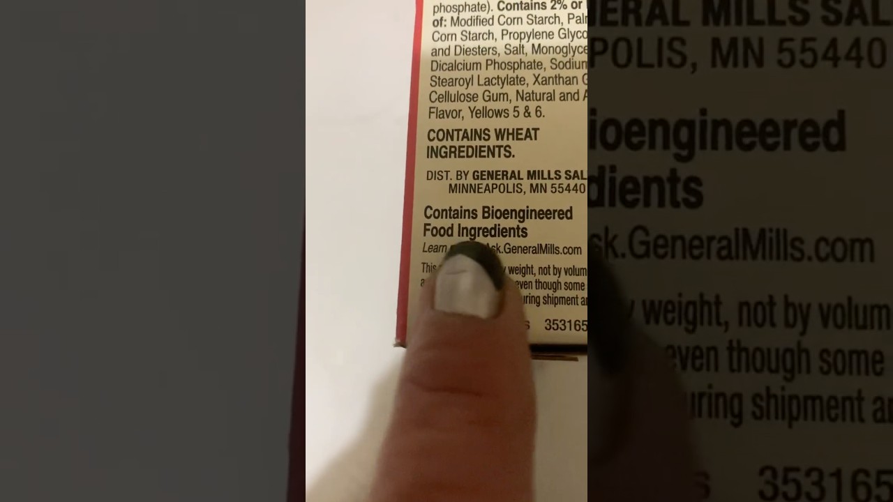 Every one of my Boys snacks contain #poison look at that! # ...