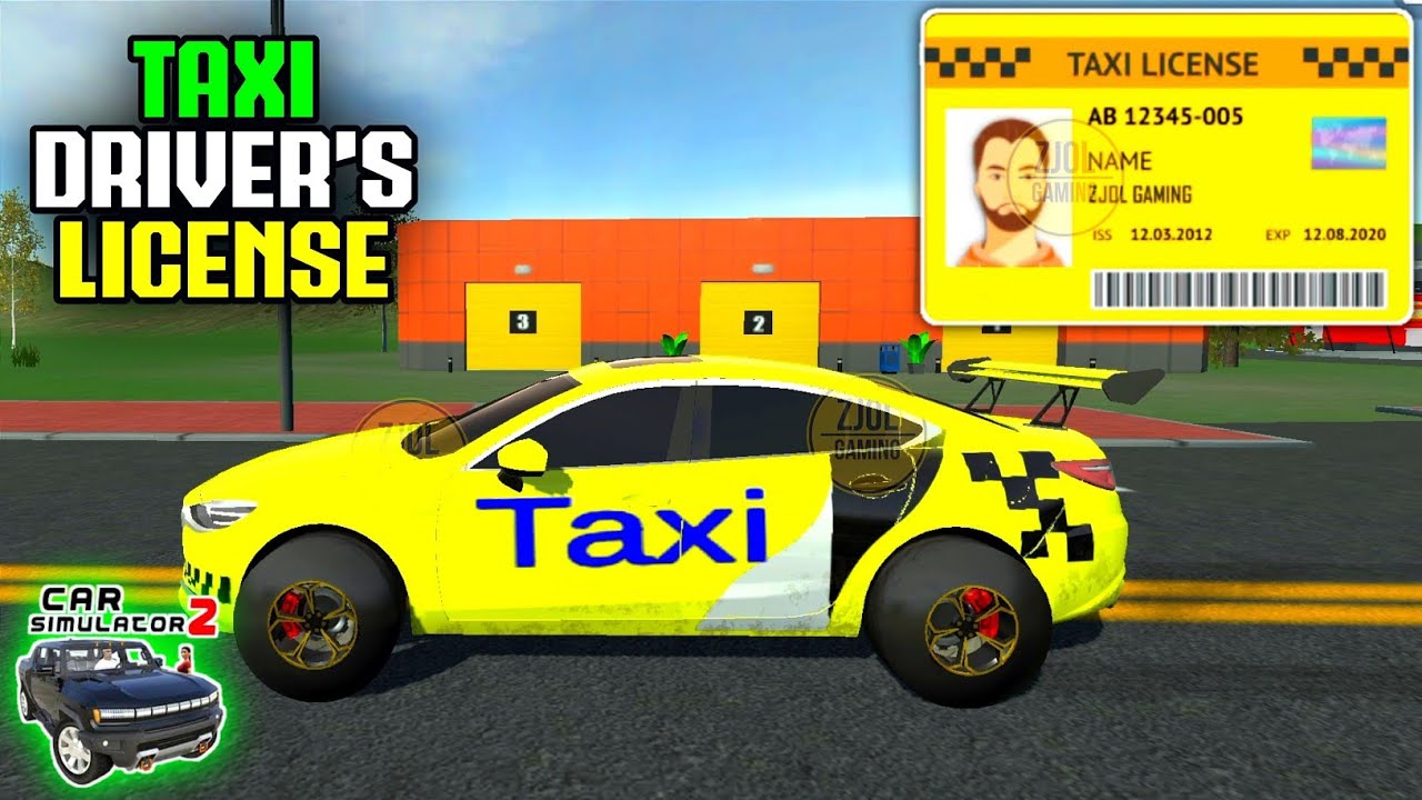 Car Simulator 2 - My Taxi Driver's License - YouTube