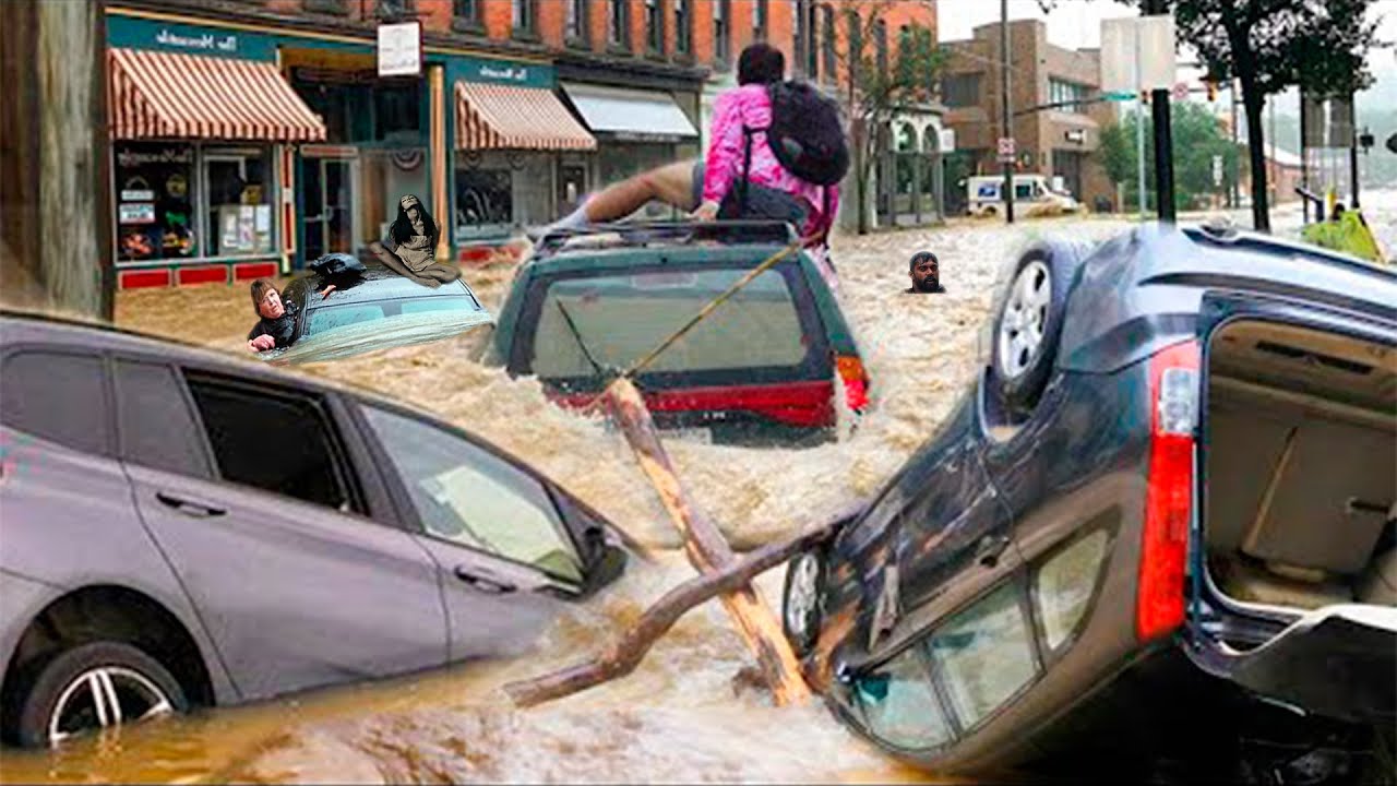 Japan is sinking! Over 500 houses are destroyed by floods and ...
