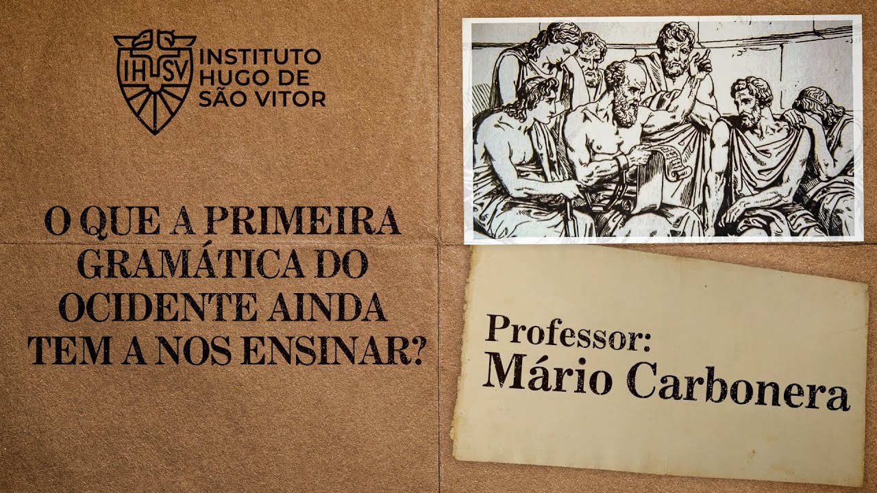 A primeira gramática, de Dionísio, o Trácio - YouTube