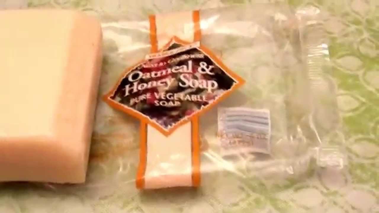 Trader Joe's Oatmeal & Honey Soap Pure Vegetable Bar Soap REVIEW - YouTube