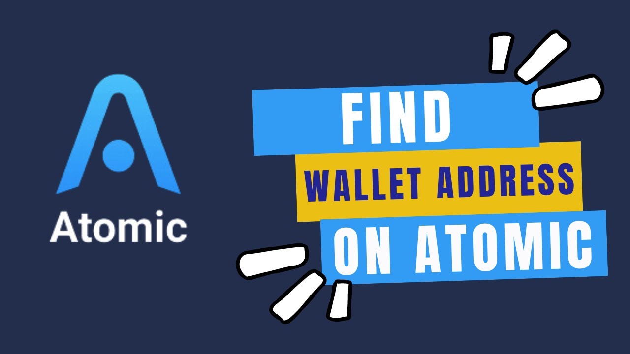 How to Find Wallet Address on Atomic Wallet in 2024? - YouTube
