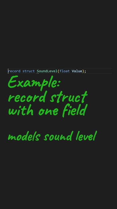 C# record struct Usage Explained - YouTube