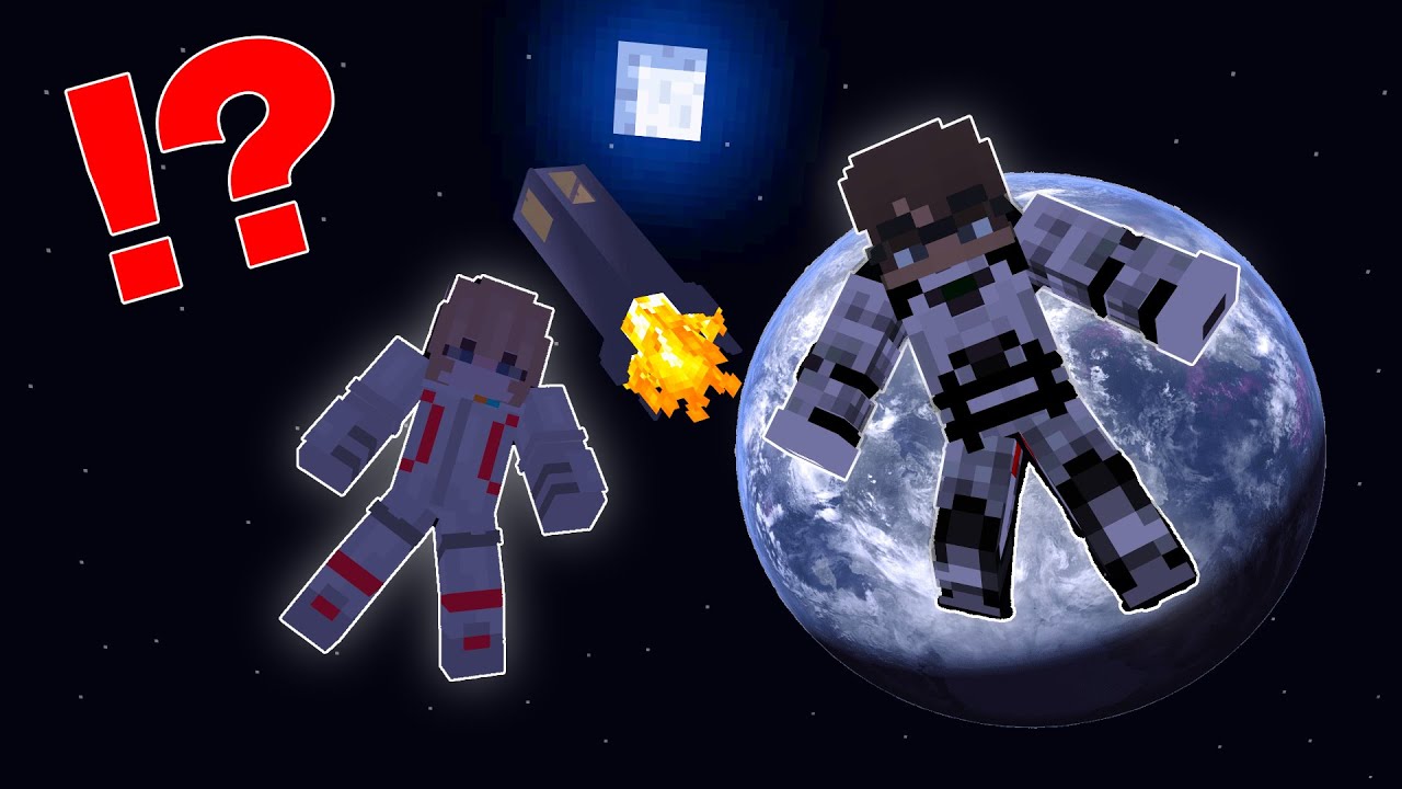 WE BECAME ASTRONAUTS IN MINECRAFT!? - YouTube