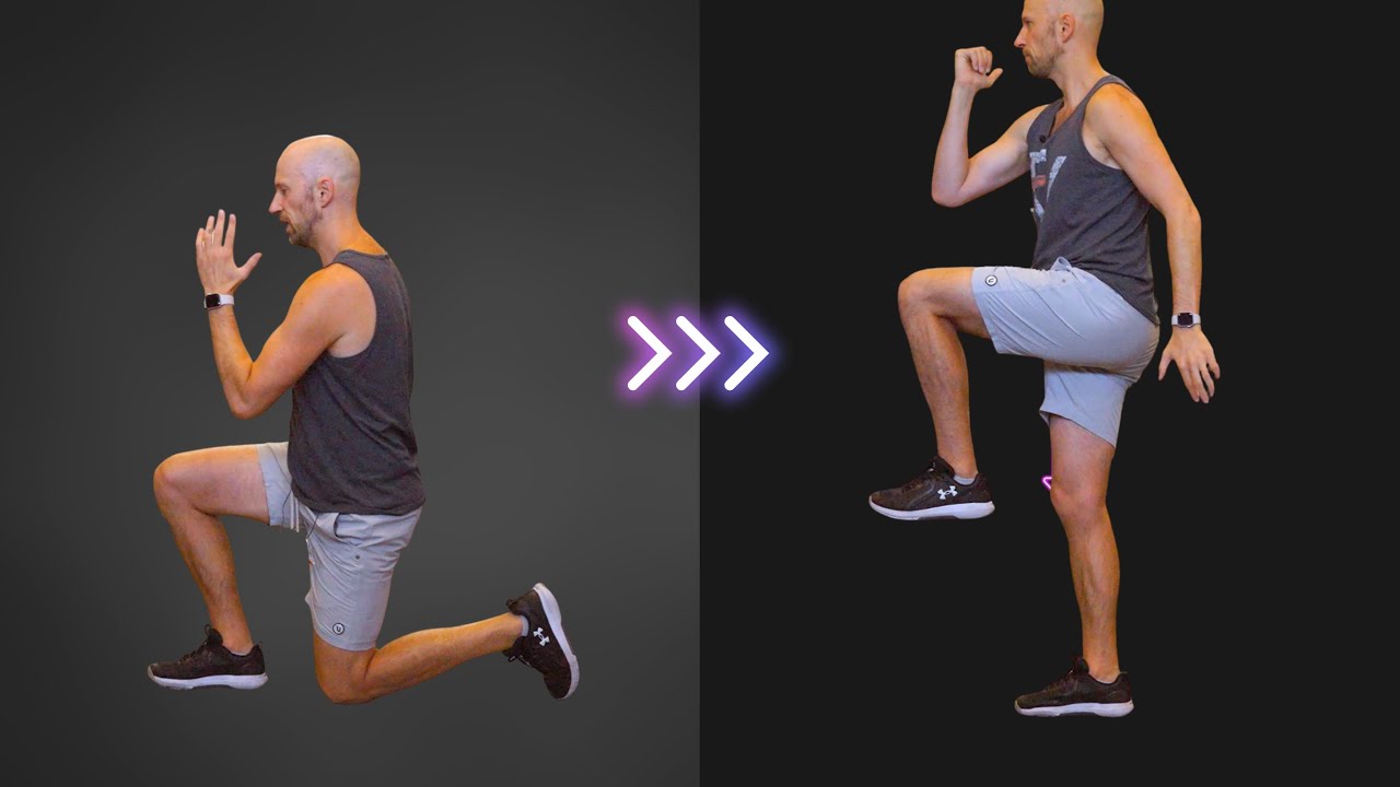 Bottoms Up Split Squat to Cross Connect - YouTube