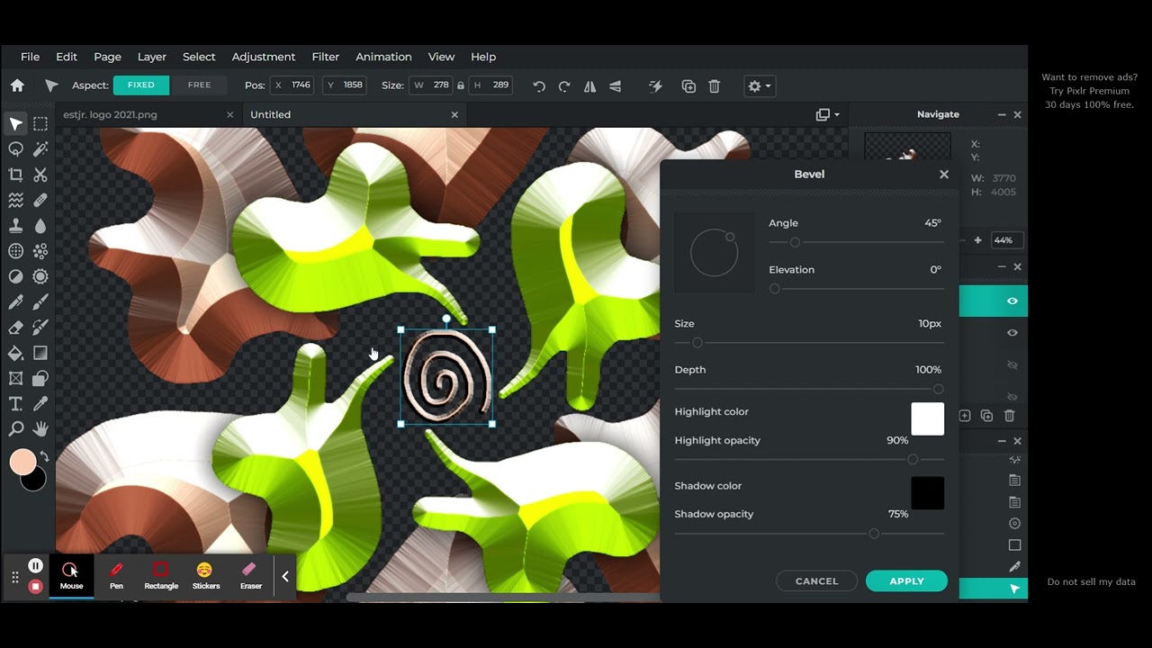 Lime Peachy Pathway pt.3 Photo Editor : Pixlr E - free image editing ...