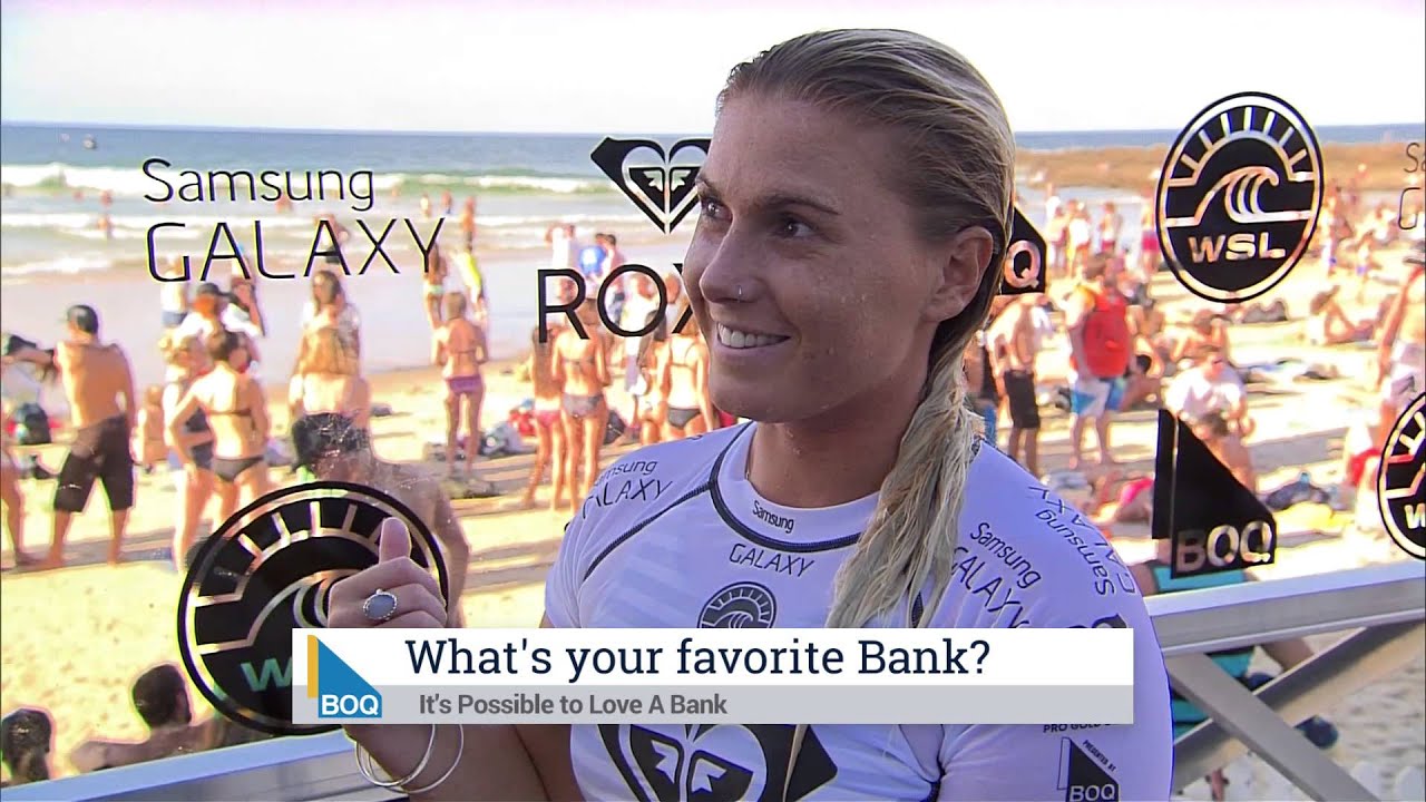 Dimity Stoyle: What's your favourite bank? - YouTube