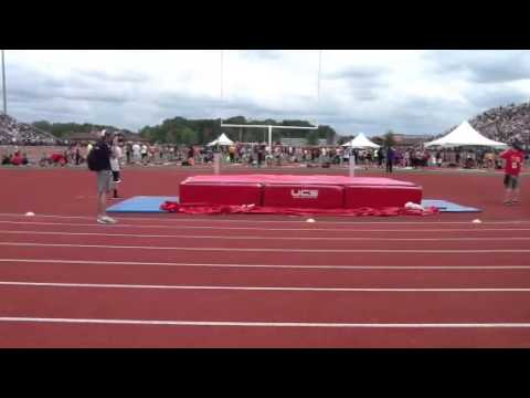 Paige VanderWall High Jump State Finals - YouTube