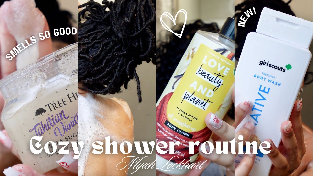 Winter Bliss Shower Routine 2023! Trying NEW Native x Girl Scouts ...