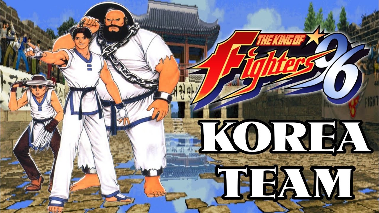 KOF 96: Korea Team Gameplay (Level-8) - YouTube