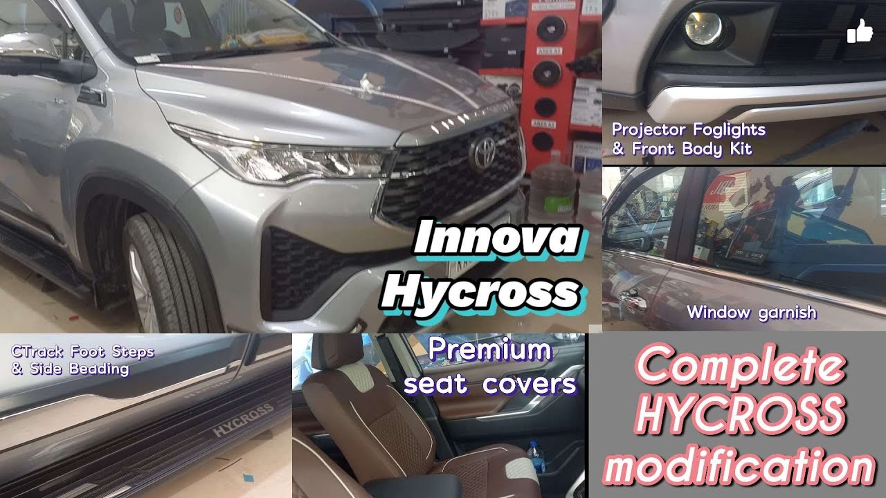 Best accessories for Innova Hycross | Complete fitment @ wholesale ...